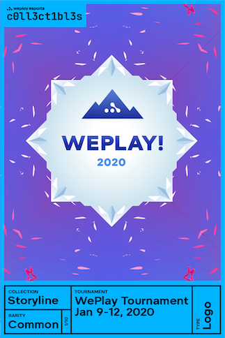 Start collecting our NFTs | WePlay Collectibles